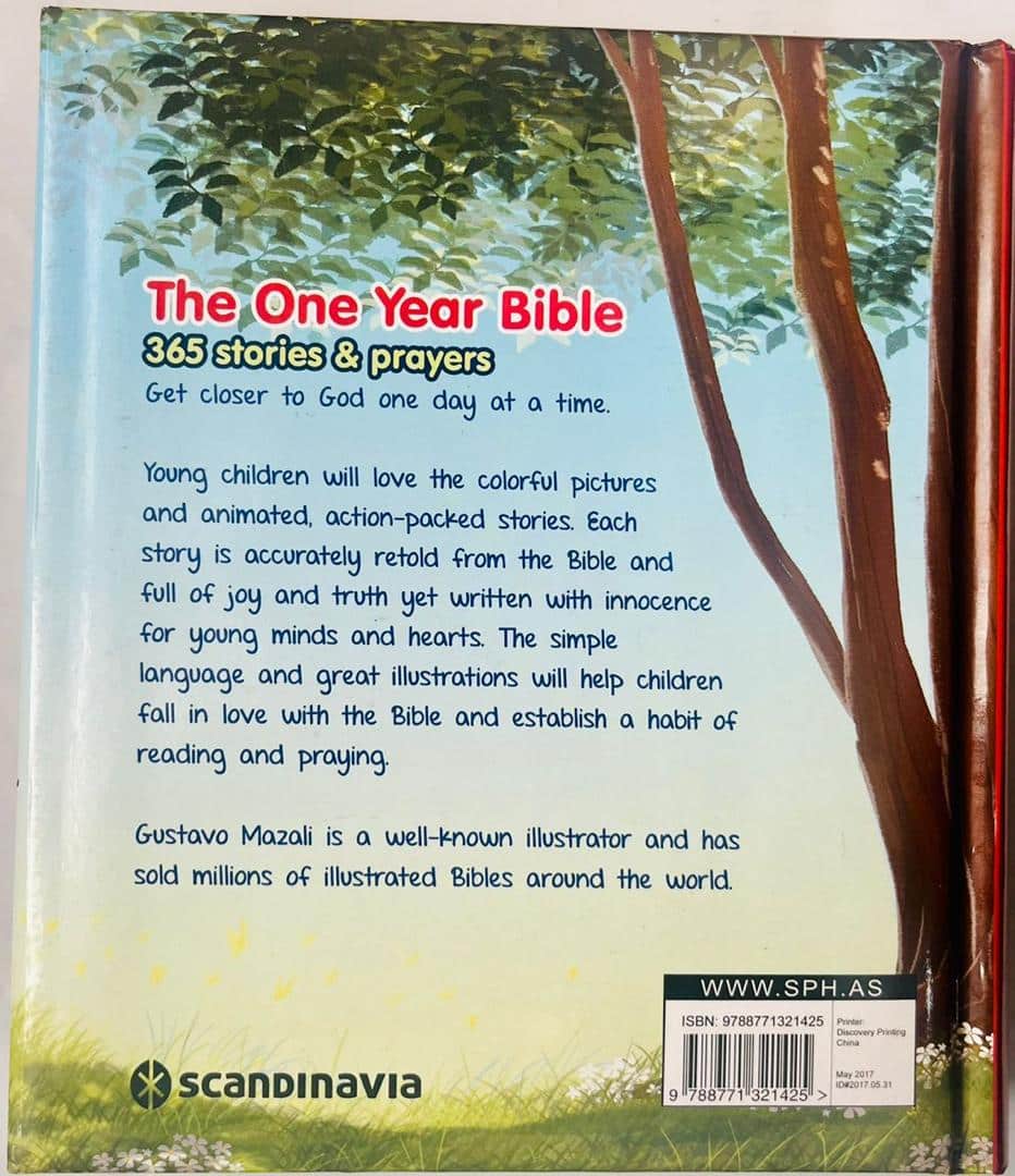 The One Year Bible: 365 stories and prayers - The Bible Society of Uganda
